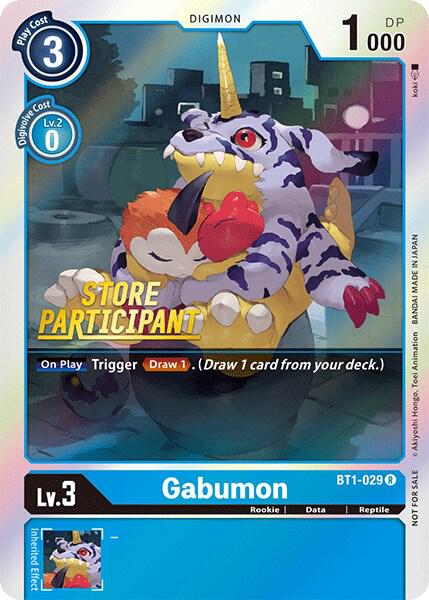 Gabumon [BT1-029] – The champion's gallery