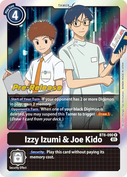 Izzy Izumi & Joe Kido [Bt06-090] – The champion's gallery