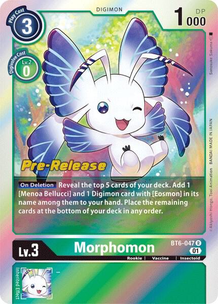 Morphomon [BT6-047] – The champion's gallery