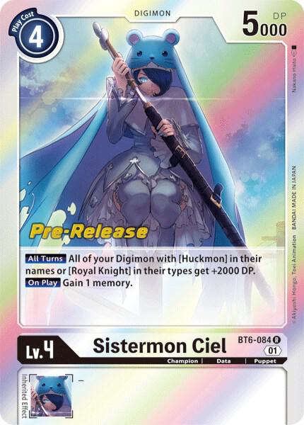 Sistermon Ciel [BT6-084] – The champion's gallery