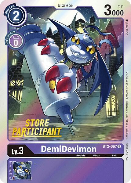 Demidevimon [BT2-067] – The champion's gallery