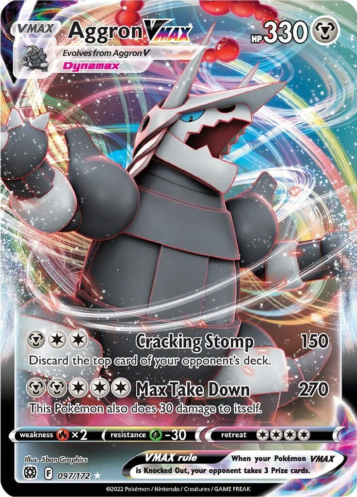 Aggron VMAX [SWSH09 - 097/172] – The champion's gallery