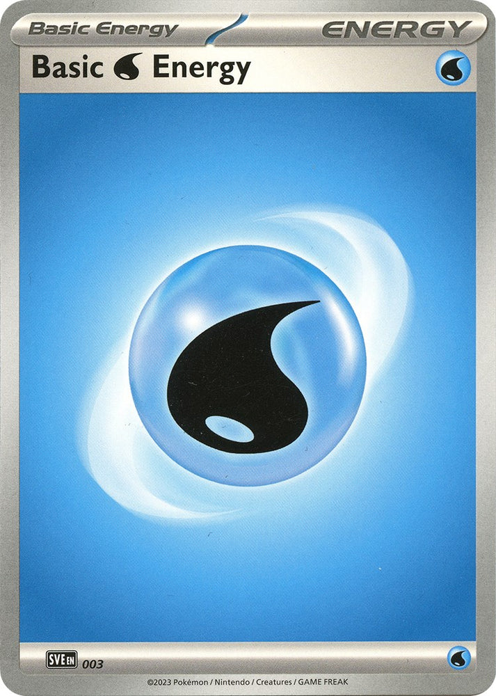 Basic Water Energy [SVI - 003] – The champion's gallery