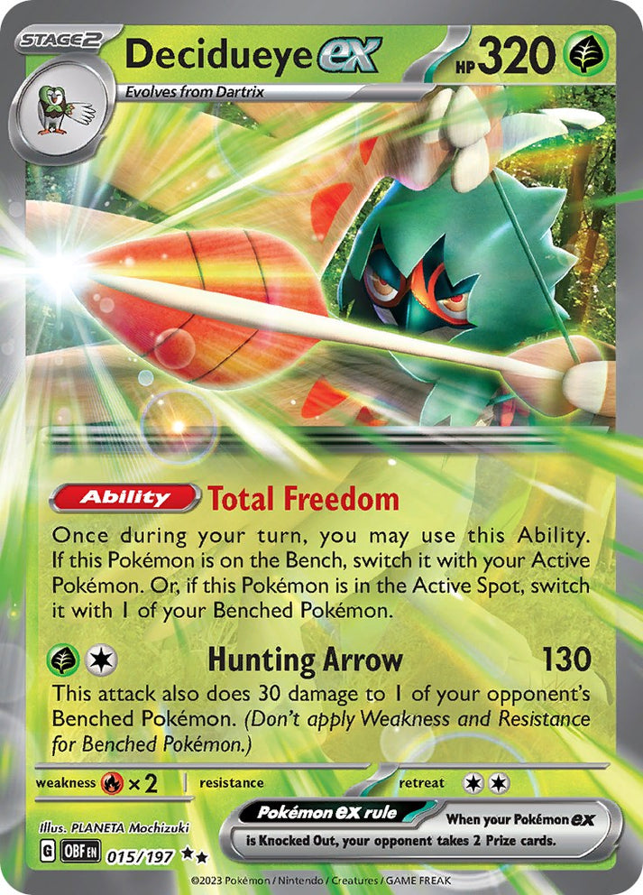 Decidueye ex [OBF - 015/197] – The champion's gallery