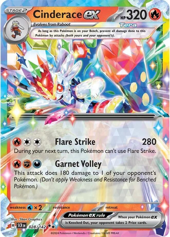 Cinderace Ex [028/142] – The champion's gallery