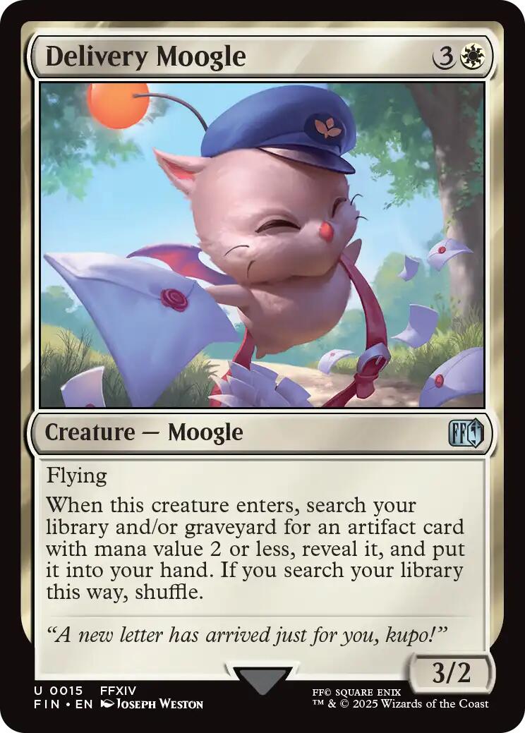 Delivery Moogle [FIN - 15] – The champion's gallery