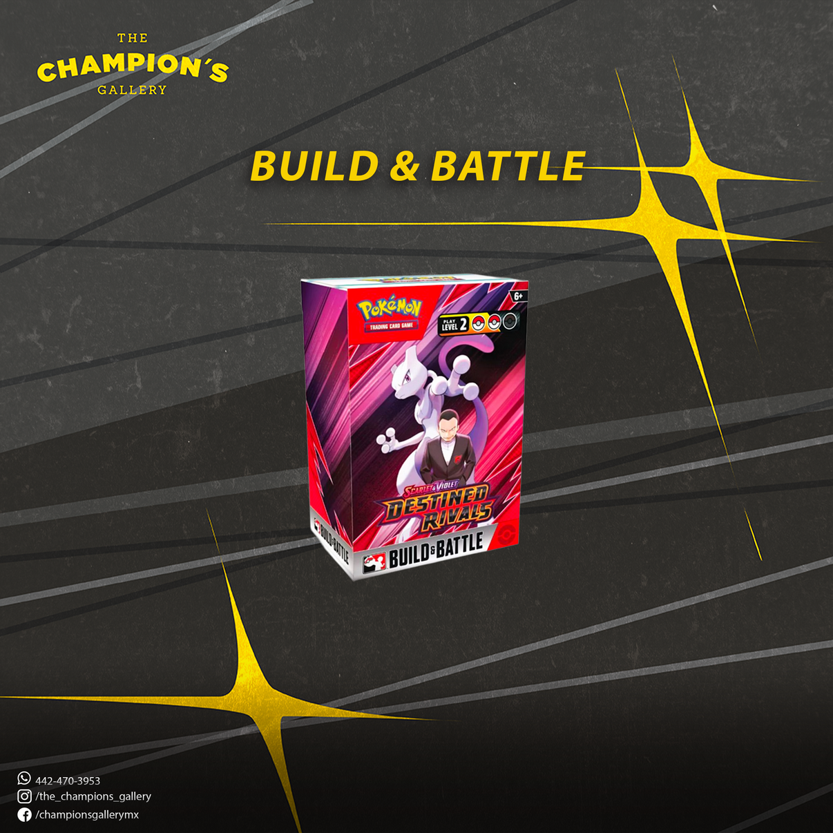 Build & battle - Destined rivals – The champion's gallery