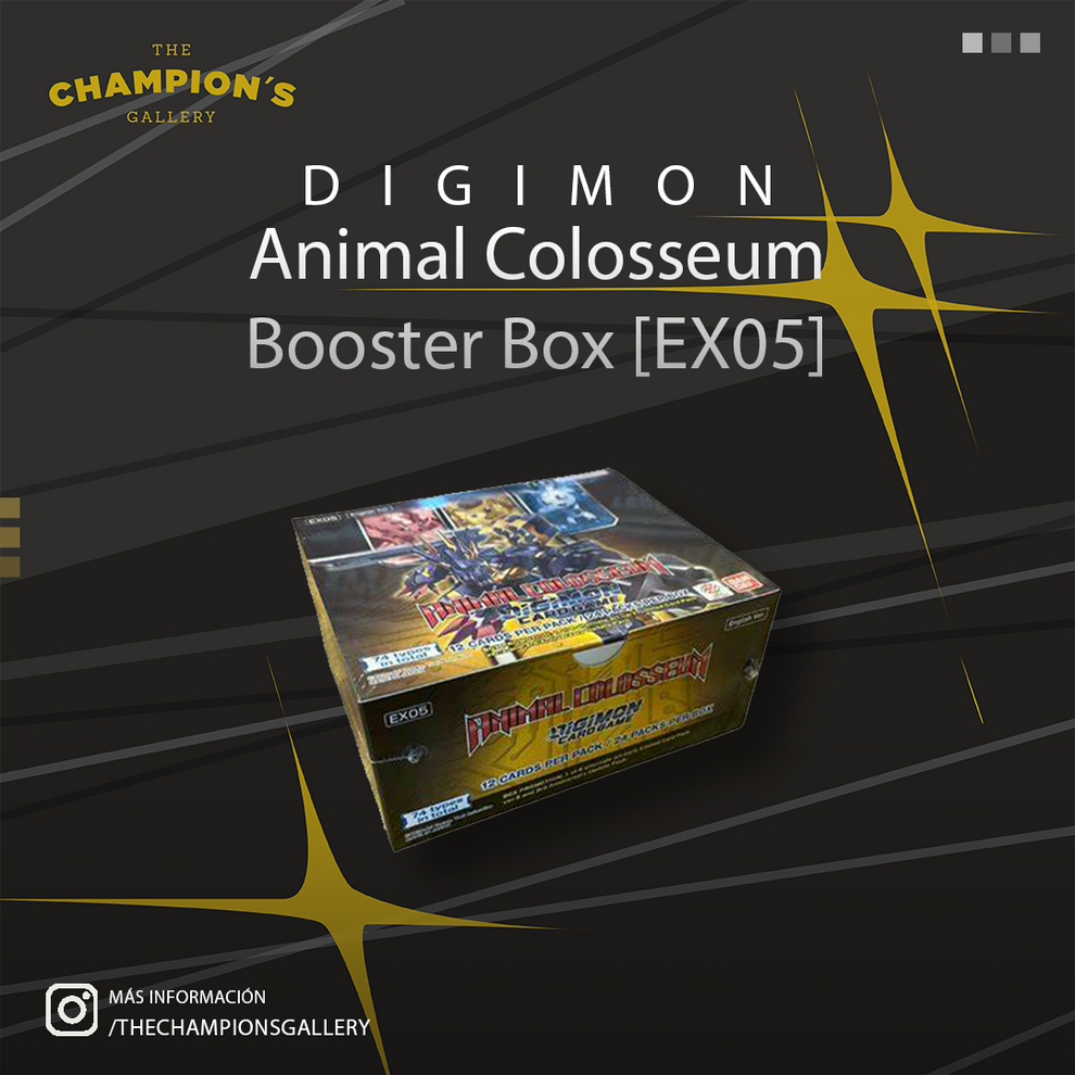 Animal Colosseum - Booster Box [EX05] – The champion's gallery