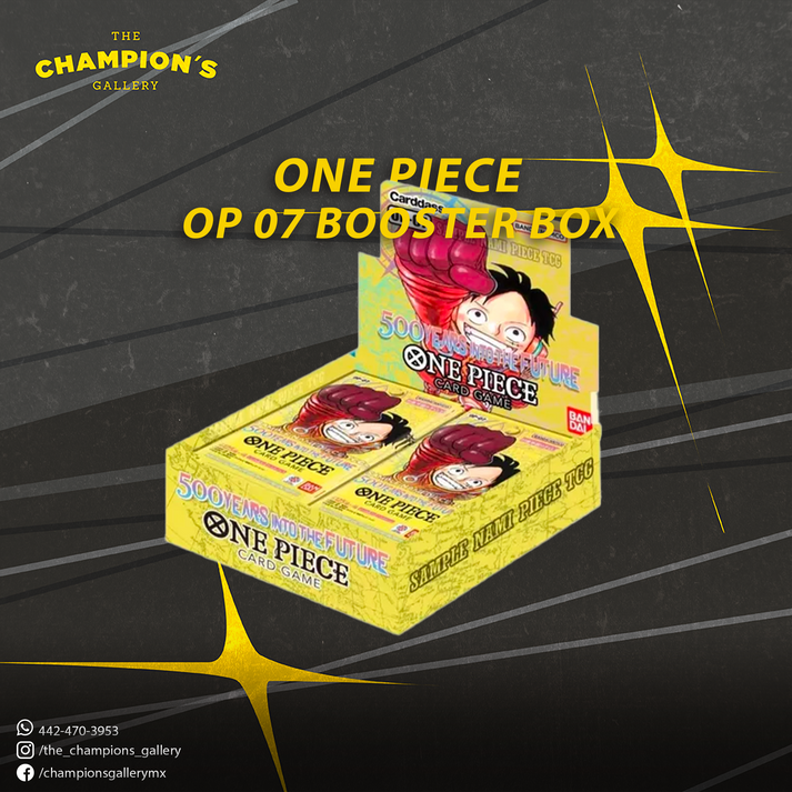 500 Years in the Future - OP07 - Booster box – The champion's gallery
