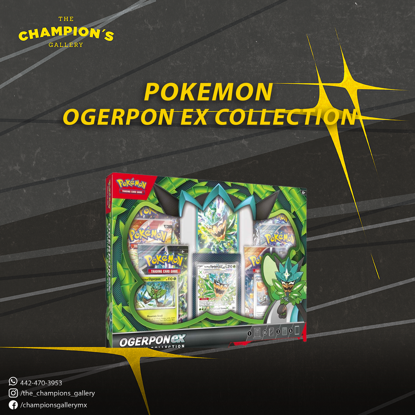 Ogerpon ex Premium Collection – The champion's gallery