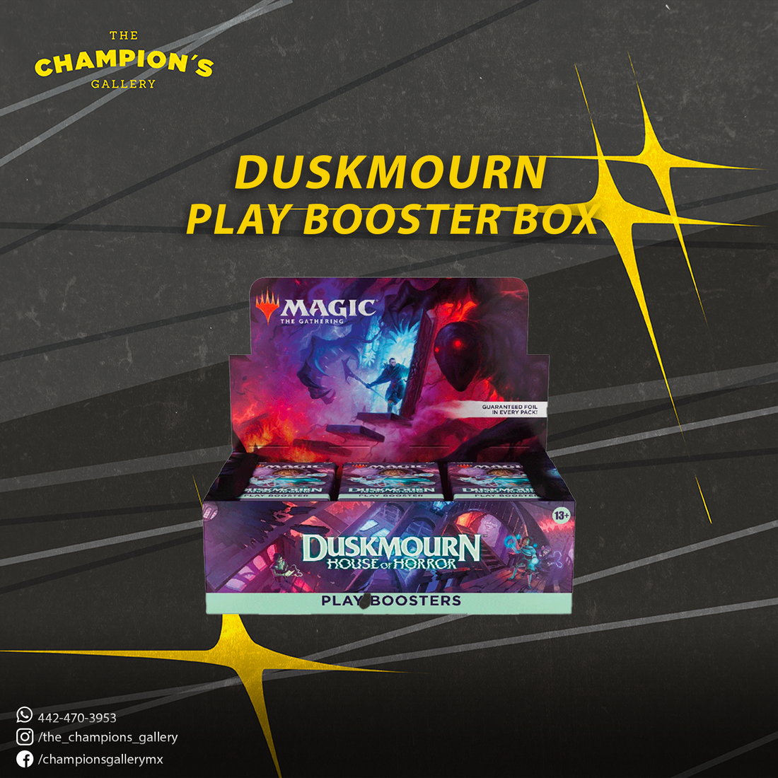 Duskmourn: House of Horrors Play Booster – The champion's gallery
