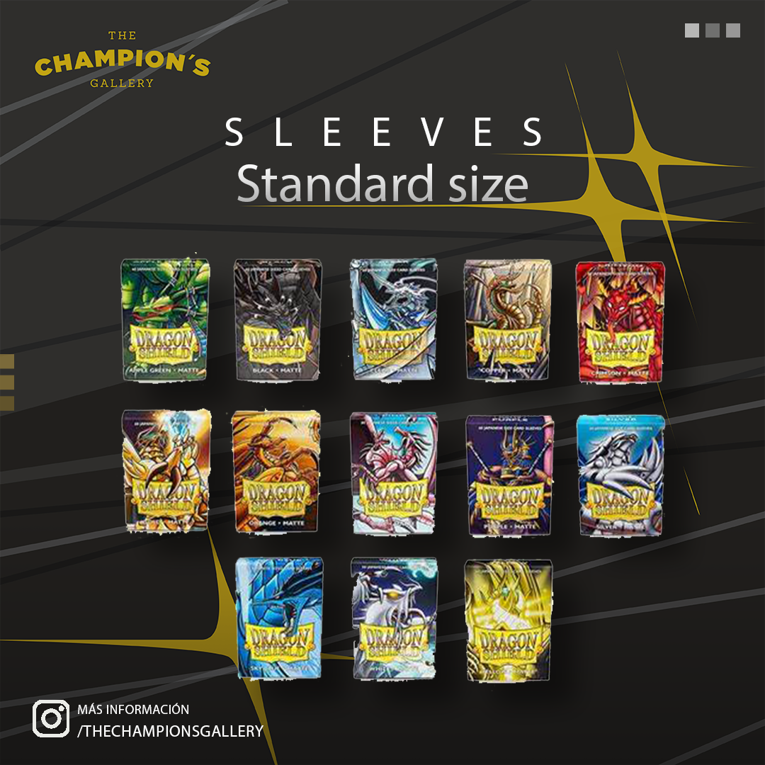 Dragon shield - Standard sleeves – The champion's gallery