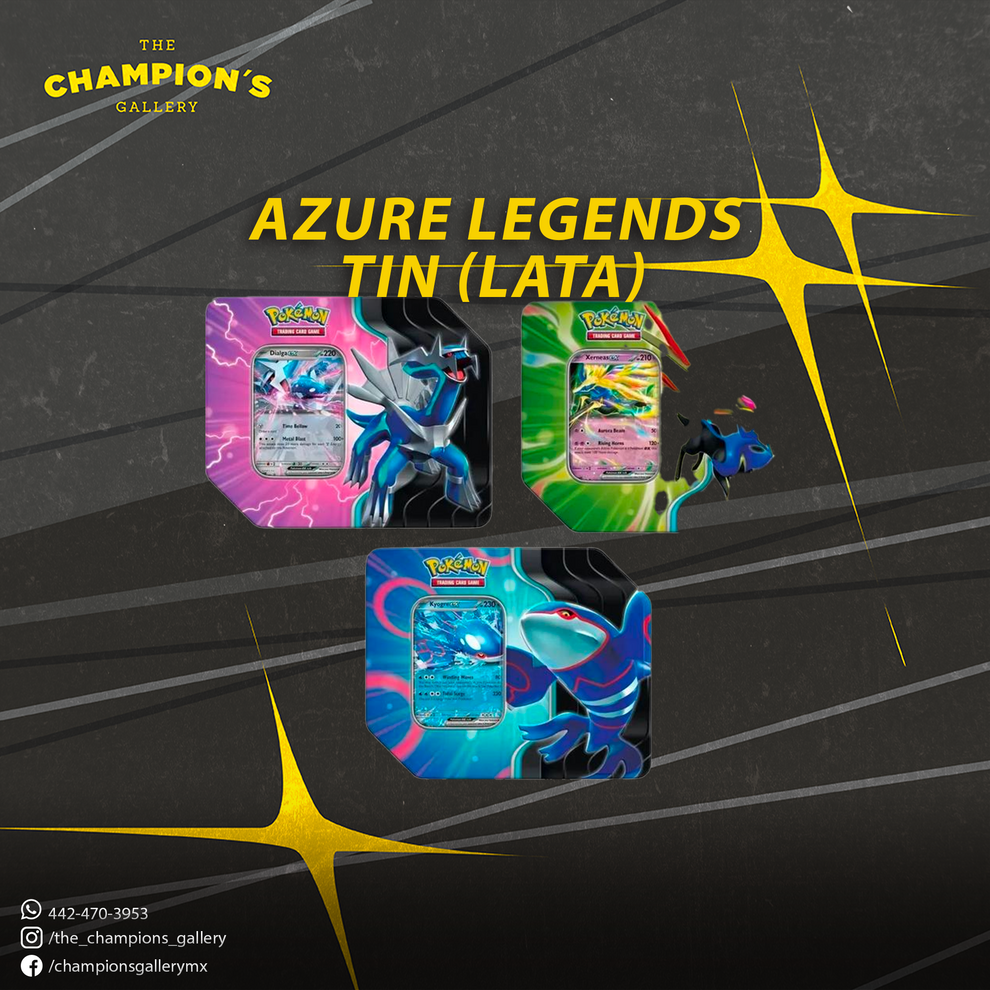 Azure legends tin – The champion's gallery