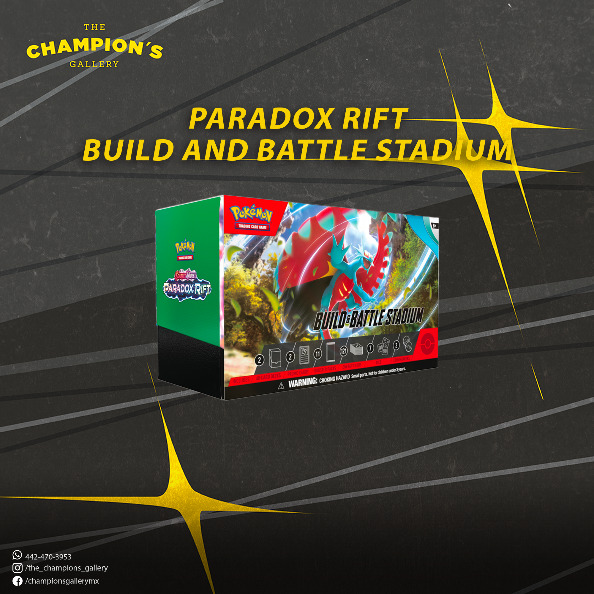 Paradox rift - Build and battle stadium – The champion's gallery