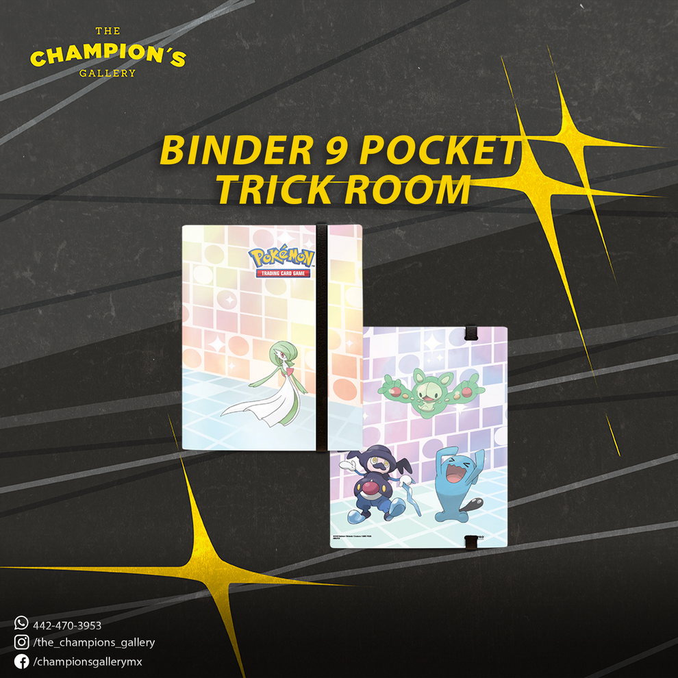 Trick Room 9-Pocket PRO-Binder – The champion's gallery