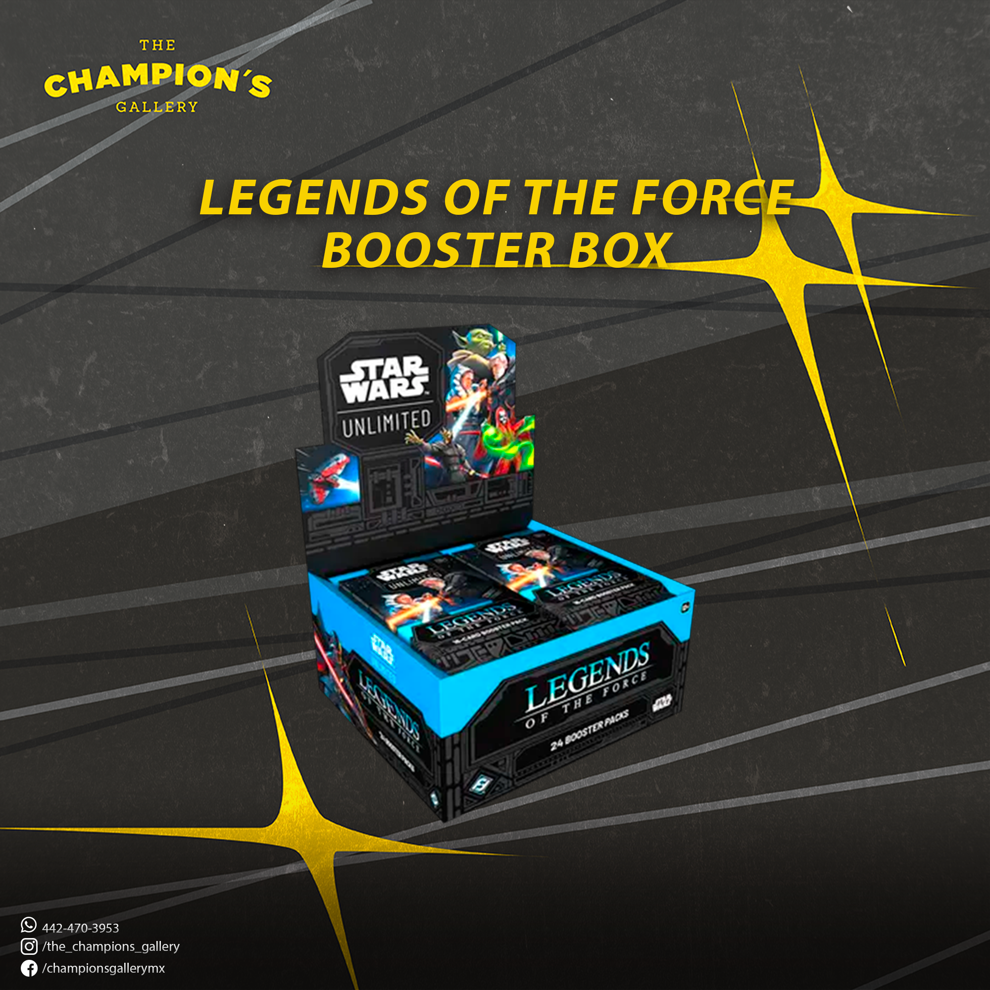 Legends of the force - booster box – The champion's gallery
