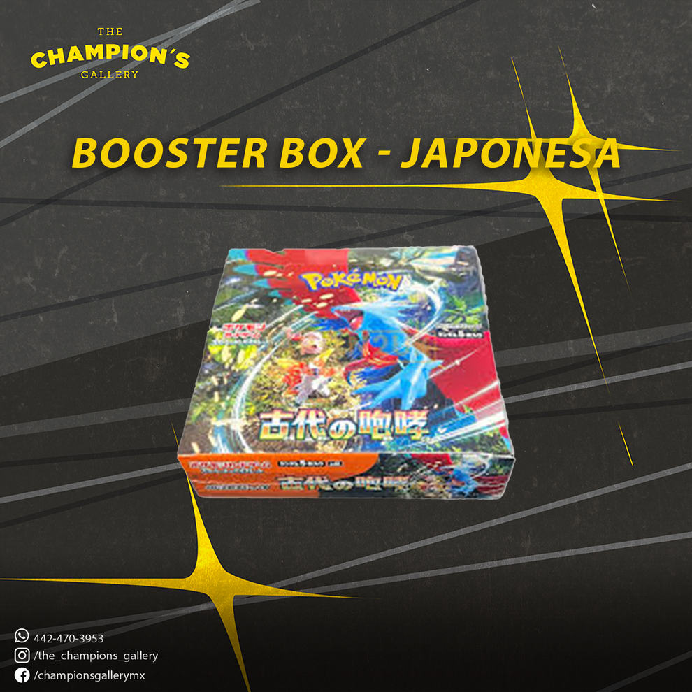 Booster box Ancient roar - Japones – The champion's gallery