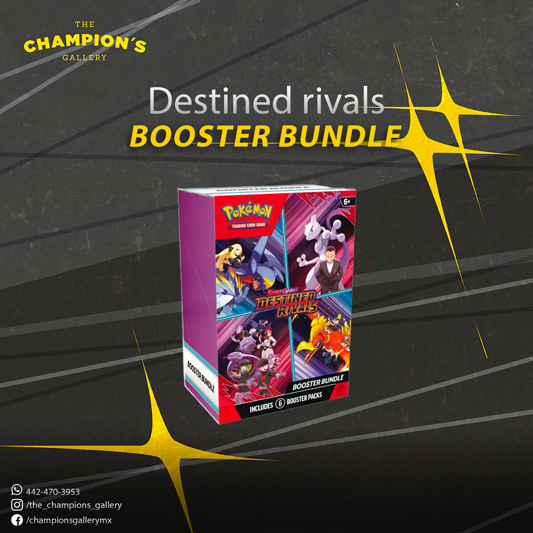 Destined rivals - Booster bundle – The champion's gallery