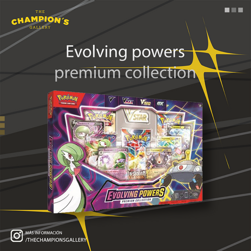 Evolving powers premium collection – The champion's gallery