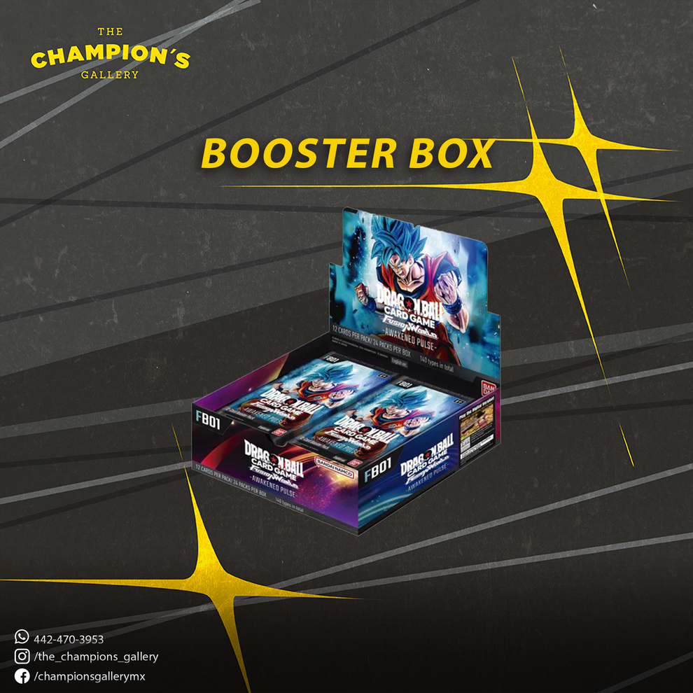 Fusion World Booster Box (FB01) – The champion's gallery