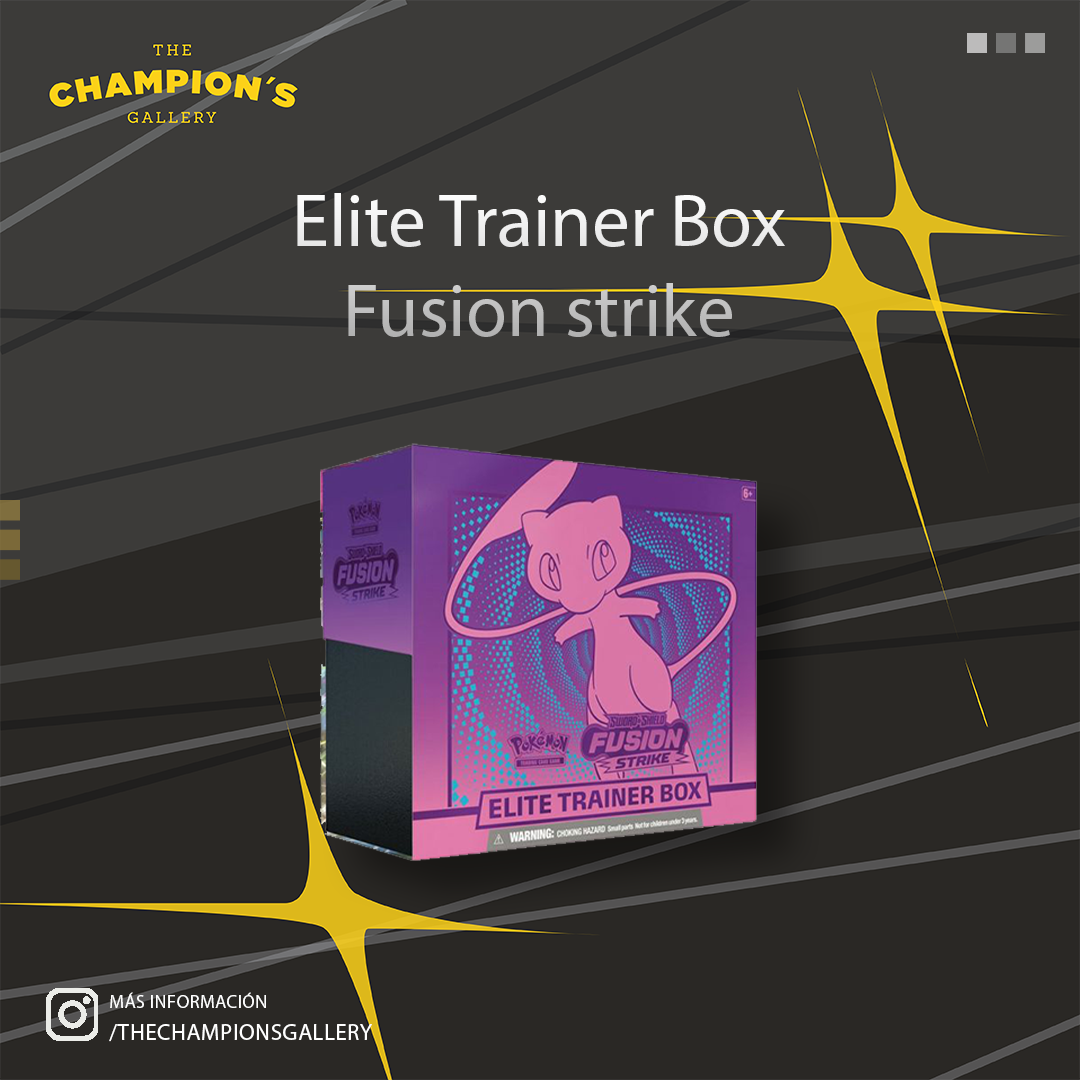 Fusion strike - Elite trainer box – The champion's gallery