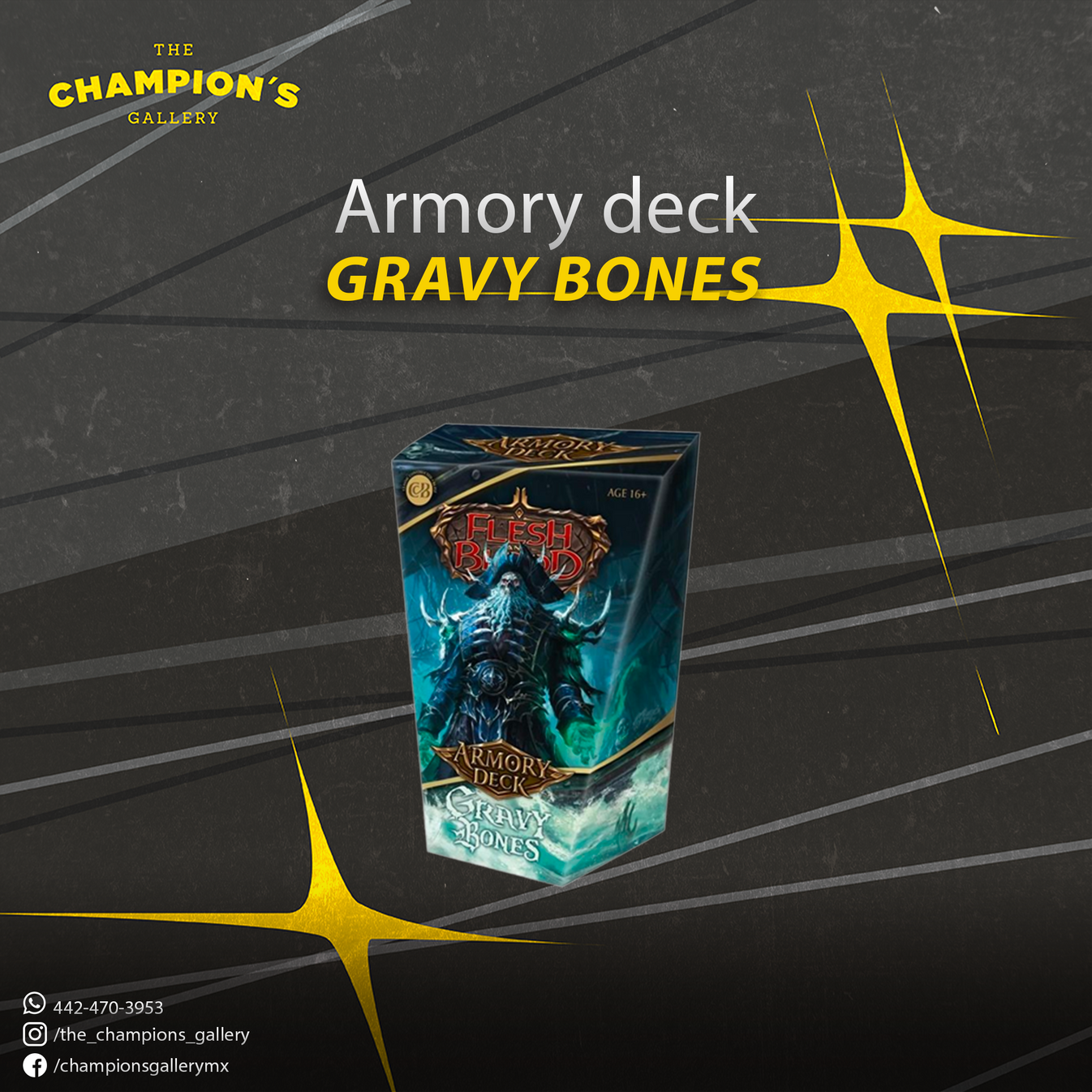 Armory deck - Gravy bones – The champion's gallery