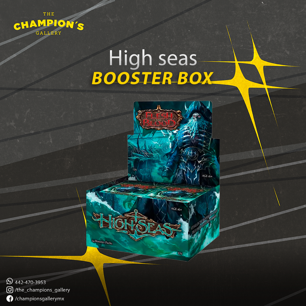 Booster box - high seas – The champion's gallery