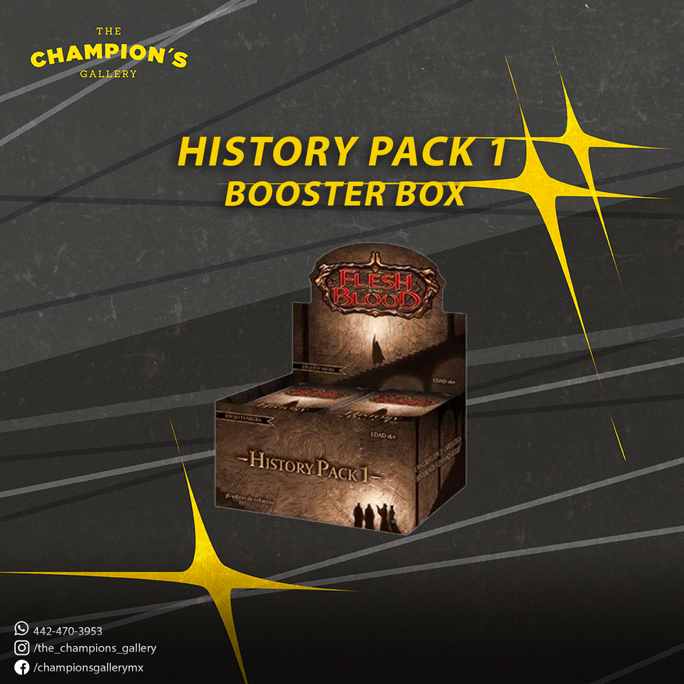 Booster box - History pack black label – The champion's gallery