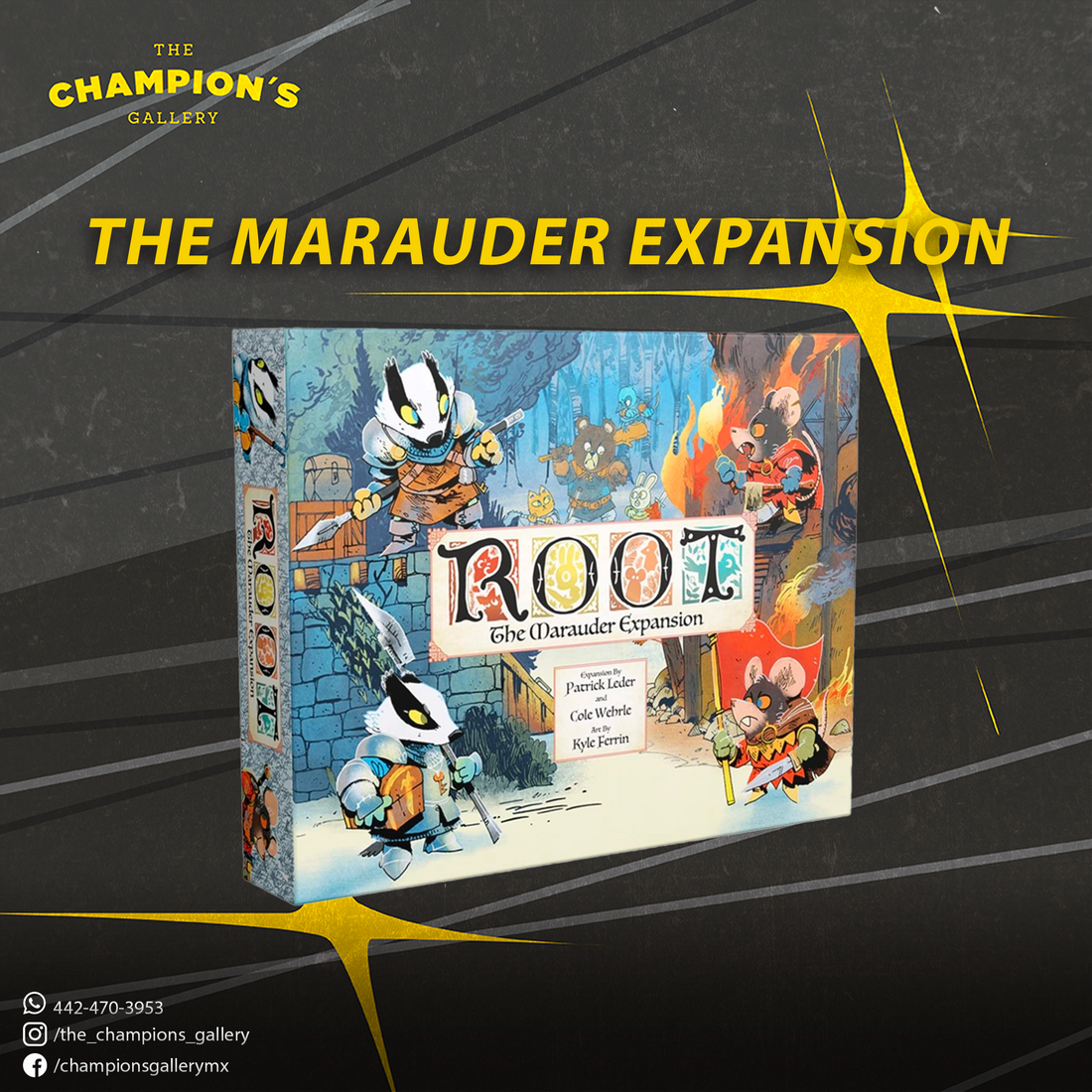 Root - The marauder expansion – The champion's gallery