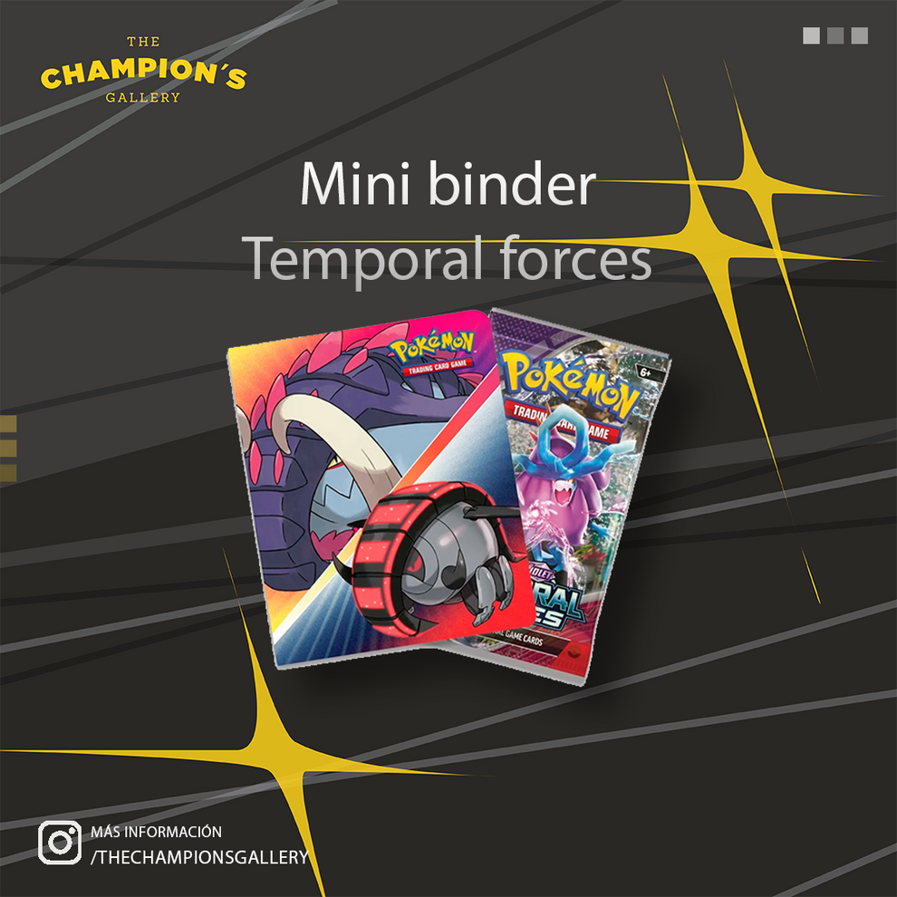 Temporal forces - Mini binder con sobre – The champion's gallery