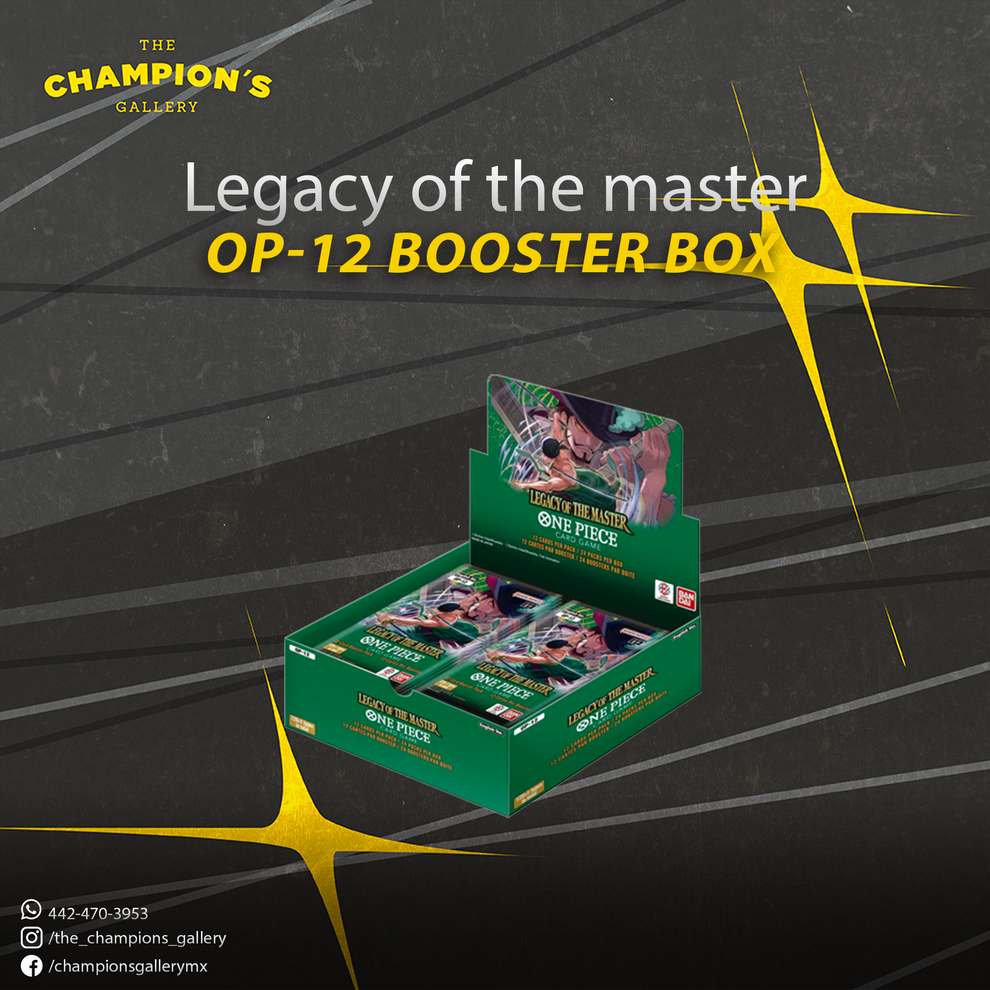 One piece - OP12 - Booster box – The champion's gallery