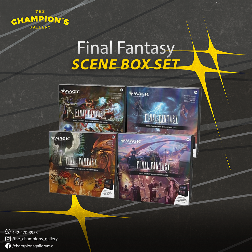 Final Fantasy Scene Box Display – The champion's gallery