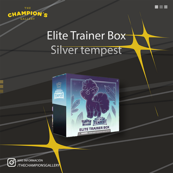 Silver tempest - Elite trainer box – The champion's gallery