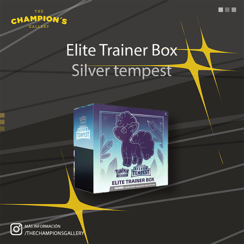 Silver tempest - Elite trainer box – The champion's gallery
