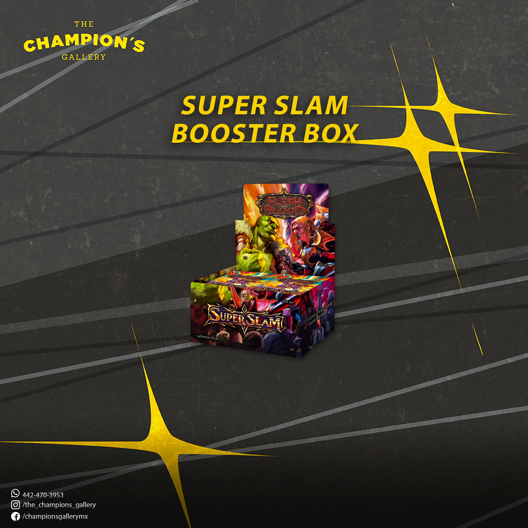 Super slam - Booster box – The champion's gallery